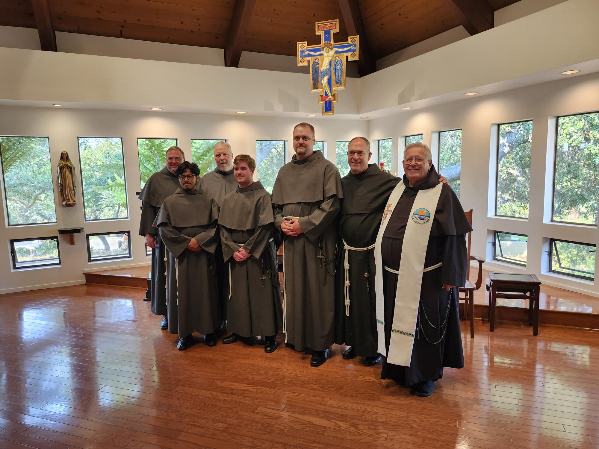 Novices habits 2024 – Conventual Franciscans